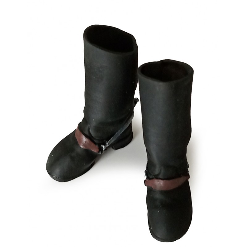 Botas de montar con espuela Color Negro Generación Segunda